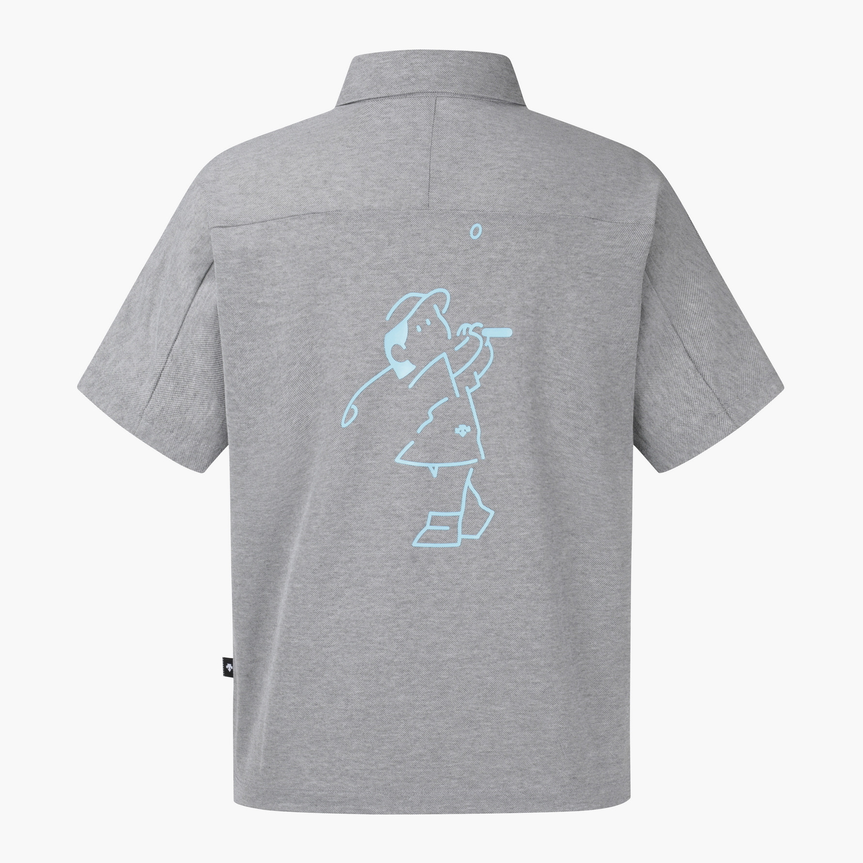 [DESCENTE GOLF] 여성 카툰 오버핏 포인트 티셔츠